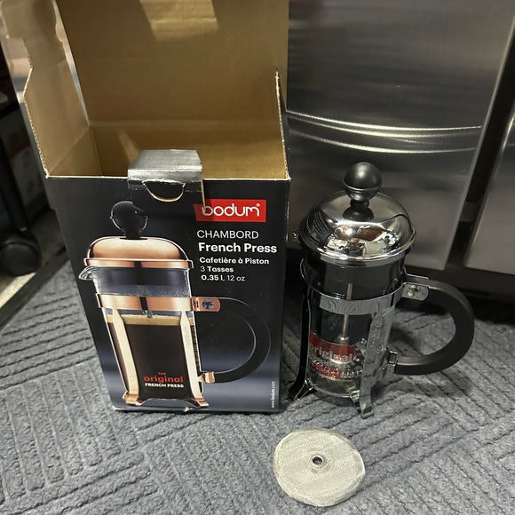 Bodum | Kitchen | New Bodum Chambord French Press Black And Chrome ...